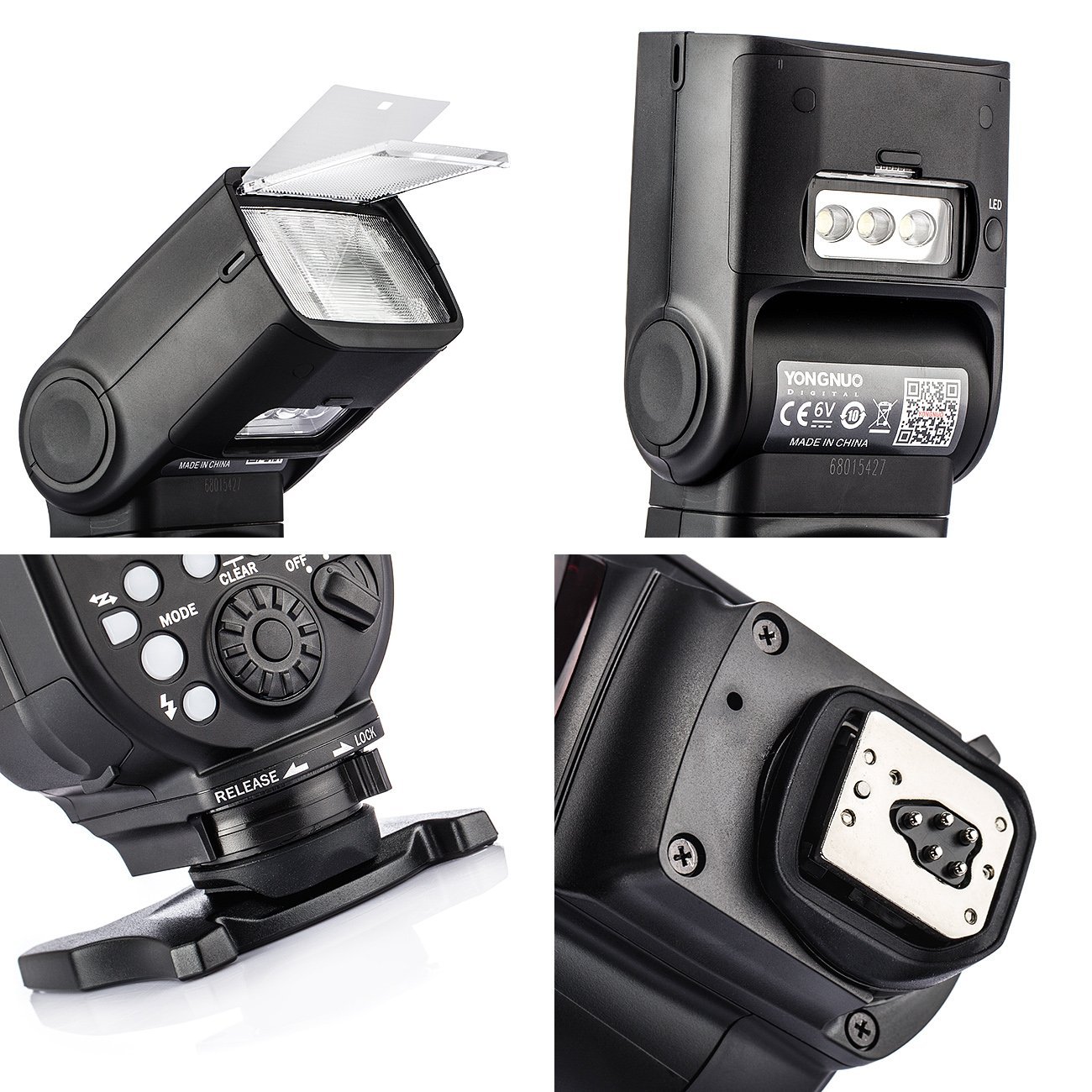 LED YONGNUO YN-300 III 5500K Pro Video Studio Light Control DSLR ...
